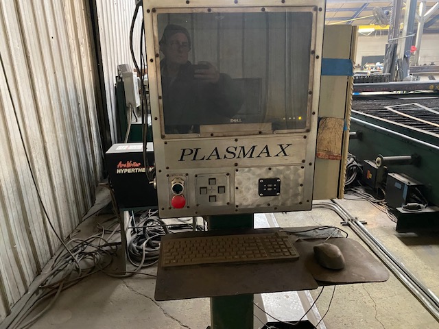 CNC Equipment: RR 1467 Controlled Automation SMT-820 Plasma Table